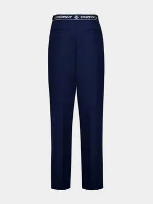 Casablanca Tailored Sports Trousers - Blue