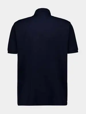 Gucci Night Cotton Polo Shirt - Blue