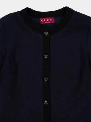 Gucci Mini Wool Dress - Blue