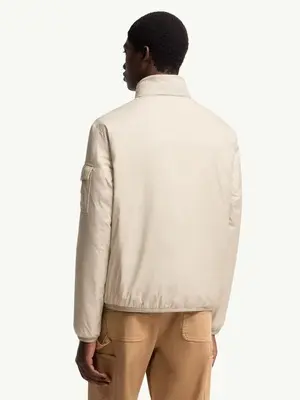 Moncler Light Breezes Short Padded Jacket - Beige