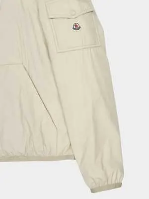 Moncler Light Breezes Short Padded Jacket - Beige