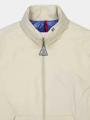 Moncler Light Breezes Short Padded Jacket - Beige