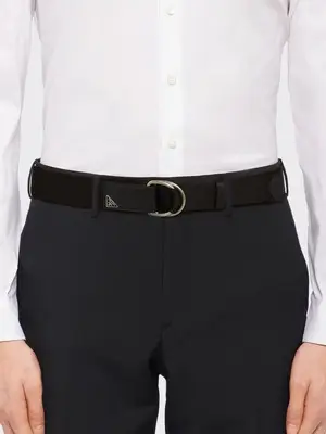 Prada Woven Re-nylon Belt - Black