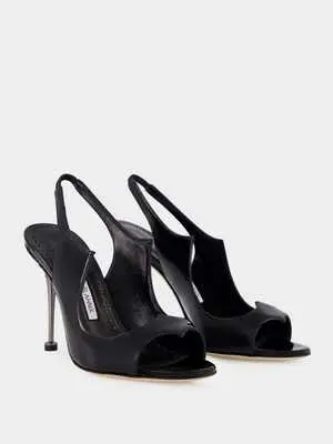 Manolo Blahnik Minza Slingback Sandals