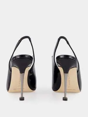 Manolo Blahnik Minza Slingback Sandals