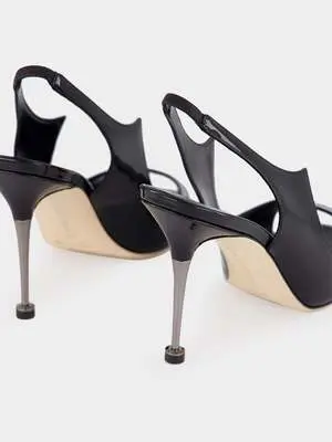Manolo Blahnik Minza Slingback Sandals