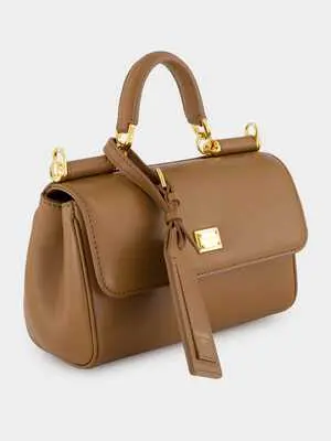 Dolce & Gabbana Mini My Sicily Handbag - Brown