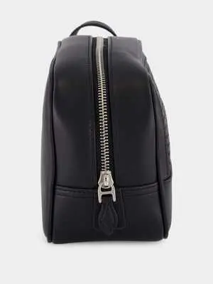 Dolce & Gabbana Woven Calfskin Leather Necessaire