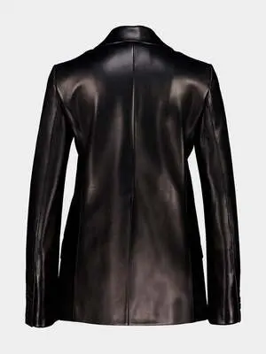 Gucci Shiny Leather Jacket