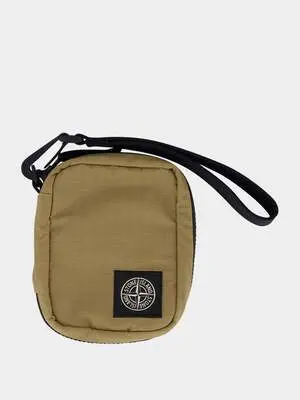 Stone Island Military Cotton Ripstop Wrist Wallet - Green