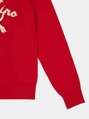 Valentino Garavani Wool Sweater With Chez And Panther Embroidery