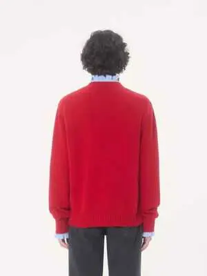 Valentino Garavani Wool Sweater With Chez And Panther Embroidery