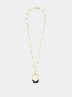 AURÉLIE BIDERMANN Diana Necklace - Black