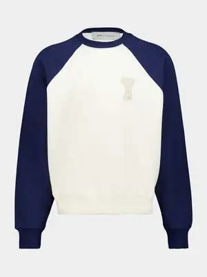 AMI Paris De Coeur Sweatshirt - Blue