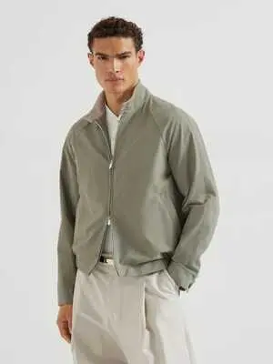 Brunello Cucinelli Techno Cotton Gabardine Jacket