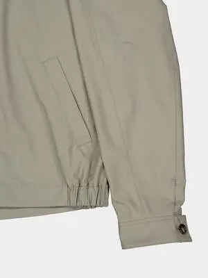 Brunello Cucinelli Techno Cotton Gabardine Jacket - Green