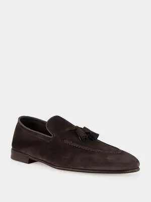 Brunello Cucinelli Suede Tassel Loafers