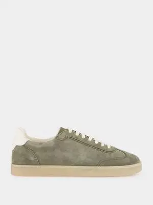 Brunello Cucinelli Suede Low-top Sneakers - Green