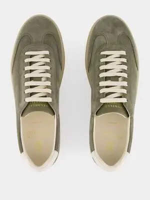 Brunello Cucinelli Suede Low-top Sneakers - Green