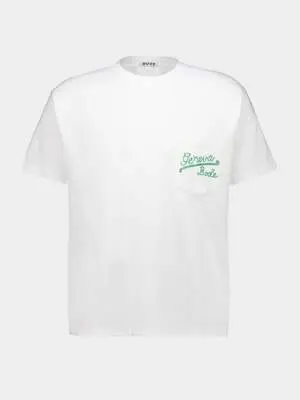 BODE Beaded Geneva Pocket T-shirt - Cream