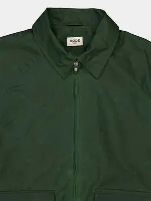 BODE Waxed Coach's Jacket - Green