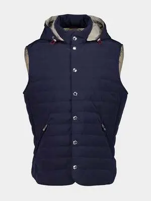 Brunello Cucinelli Padded Hooded Vest