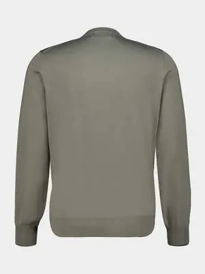 Brunello Cucinelli Lightweight Cotton Crewneck Sweater - Green
