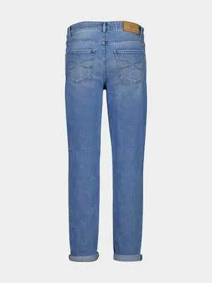 Brunello Cucinelli Light Denim Traditional Fit Jeans - Blue