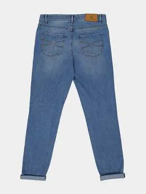 Brunello Cucinelli Light Denim Traditional Fit Jeans - Blue