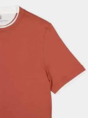 Brunello Cucinelli Medium Faux-layered T-shirt