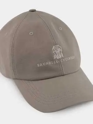 Brunello Cucinelli Cotton Baseball Cap - Beige