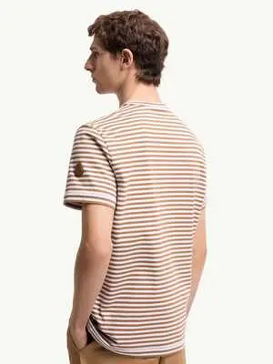 Moncler Striped Cotton T-shirt