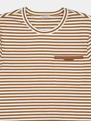 Moncler Striped Cotton T-shirt
