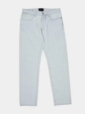 Stone Island Extra Bleach Cotton Jeans - Blue