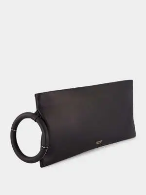 TOM FORD Nappa Aura Clutch - Black