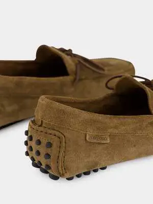 TOM FORD Suede Loafers - Brown