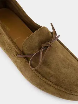 TOM FORD Suede Loafers - Brown