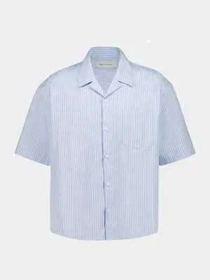 Ami Paris Camp Collar Shirts For Men