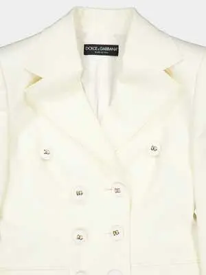Dolce & Gabbana Double-breasted Twill Blazer