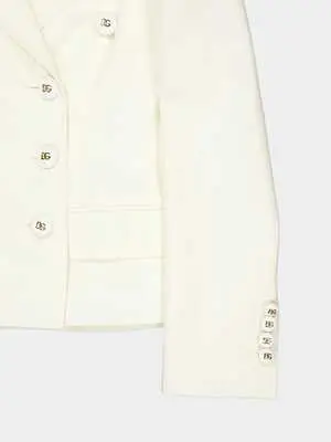Dolce & Gabbana Double-breasted Twill Blazer