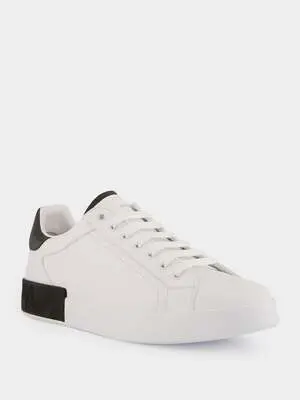 Dolce & Gabbana Portofino Calfskin Sneakers