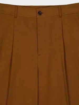 Valentino Garavani Cotton Gabardine Chino Pants - Brown