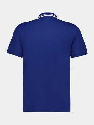 Valentino Garavani Cotton Piqué Polo With Vlogo Patch