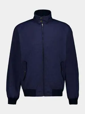 Valentino Garavani Cotton Bomber Jacket - Blue