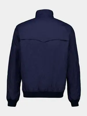 Valentino Garavani Gulf Cotton Bomber Jacket - Blue