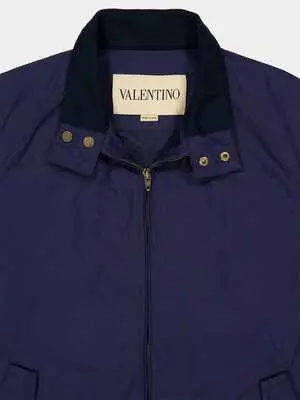 Valentino Garavani Gulf Cotton Bomber Jacket - Blue