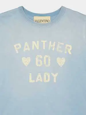 Valentino Garavani Cotton Jersey T-shirt - Blue
