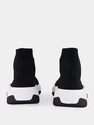 Balenciaga Speed 2.0 Knit Sneakers - Black