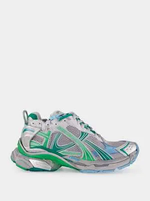 Balenciaga Runner Sneakers - Green