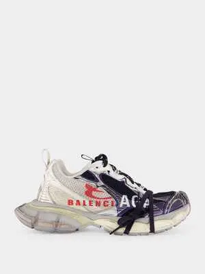 Balenciaga Off-white 3xl Split Logo Sneakers - Multicolour